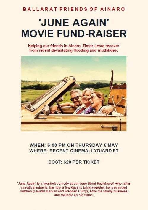 'June Again' Movie Fundraiser - Ballarat Regional Multicultural Council