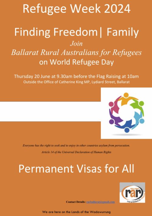 World Refugee Day Flag Raising Ceremony - Ballarat Regional ...